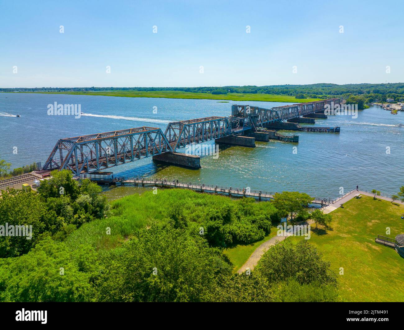 Old Saybrook Old Lyme Bridge is the last crossing the Connecticut River ...