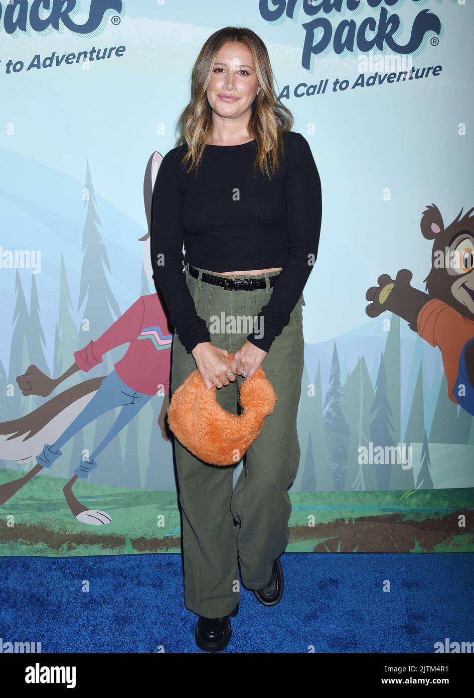 Ashley Tisdale arriving to the "The Great Wolf Pack: A Call To ...