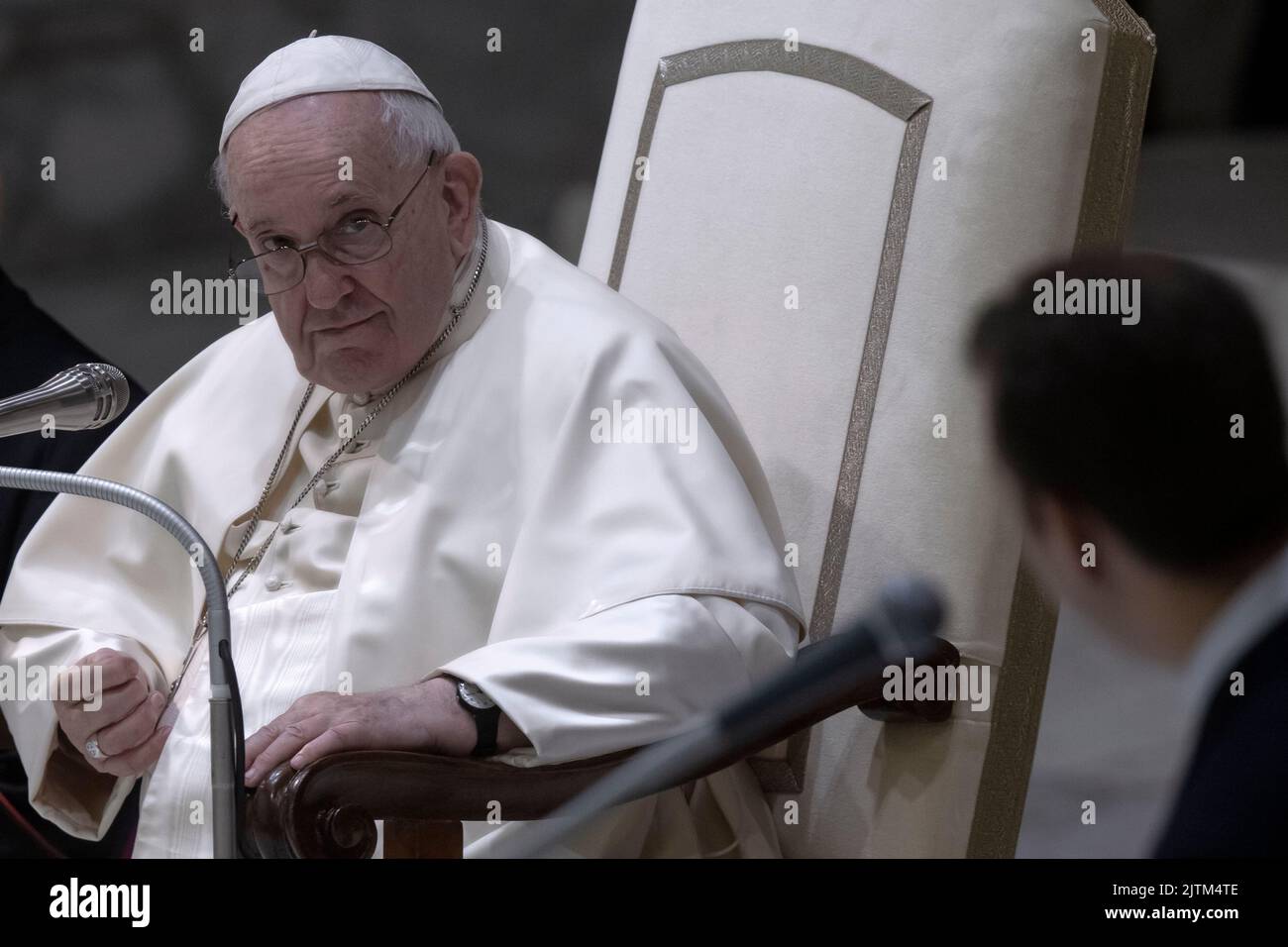 In vatican audience hall hi-res stock photography and images - Alamy