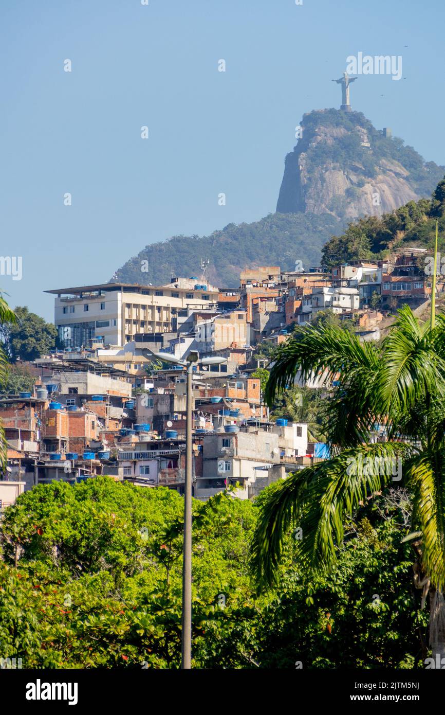 Tavares Bastos favela in Rio de Janeiro - Brazil Stock Photo - Alamy