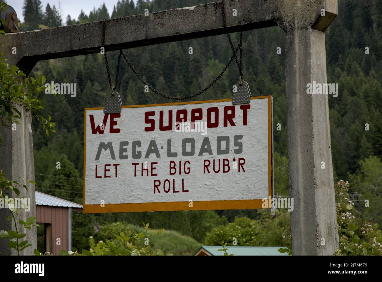 Mega load truck hi-res stock photography and images - Alamy