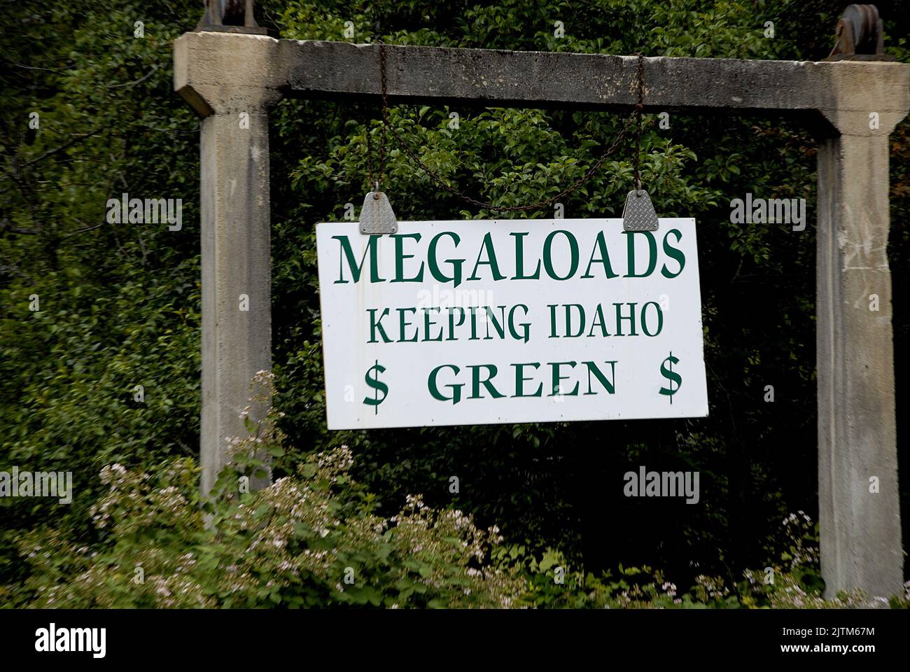Megaloads keeping idaho green hi-res stock photography and images - Alamy