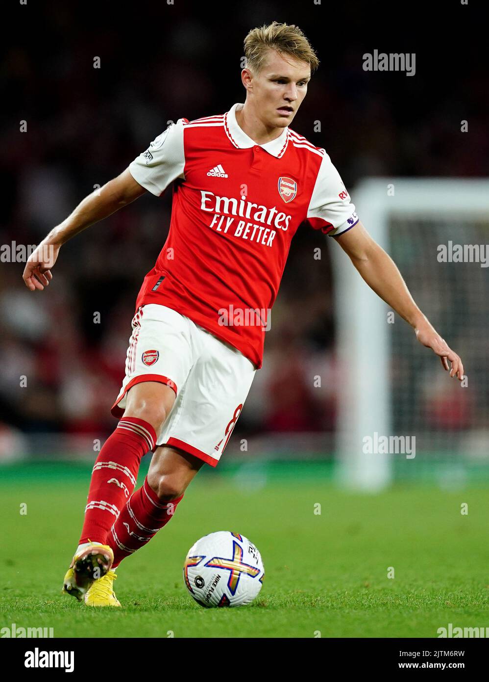 Arsenal's Martin Odegaard in action during the Premier League match at ... Arsenal's Martin Odegaard in action during the Premier League match at ...