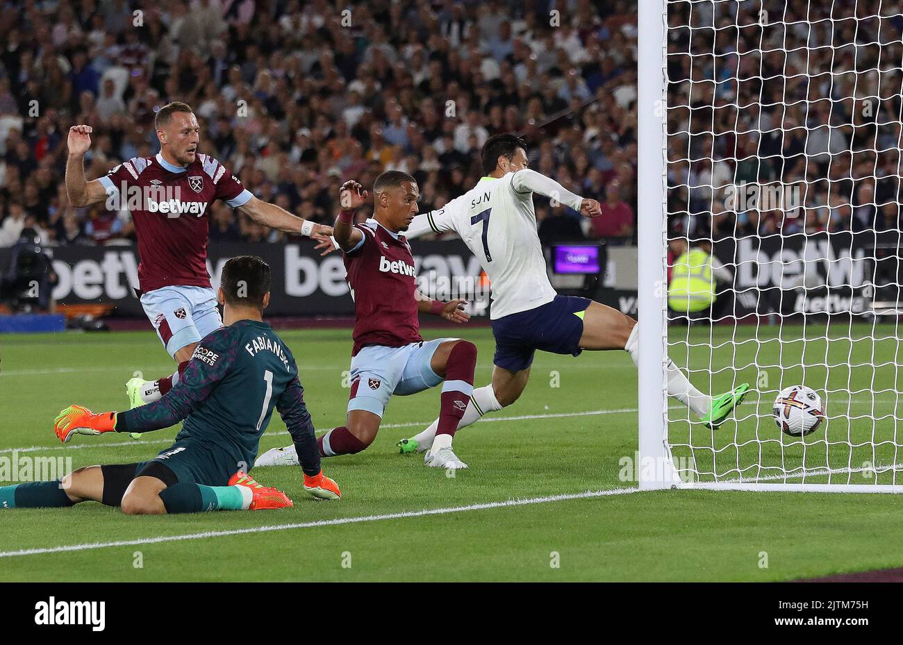 London, England, 31st August 2022. Thilo Kehrer of West Ham United ...