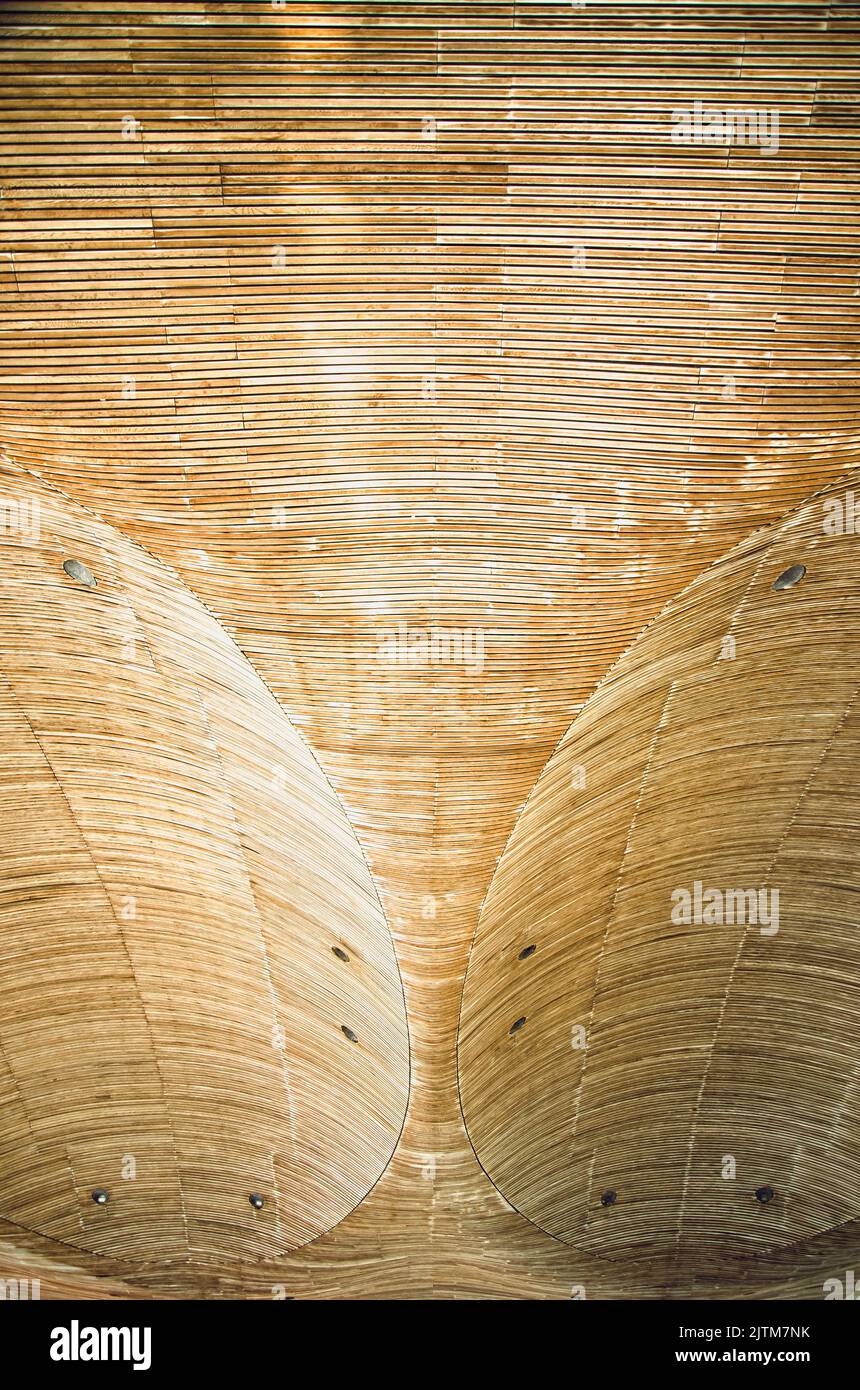 The Senedd in Cardiff Bay, Shot on August 12th 2022 Stock Photo - Alamy