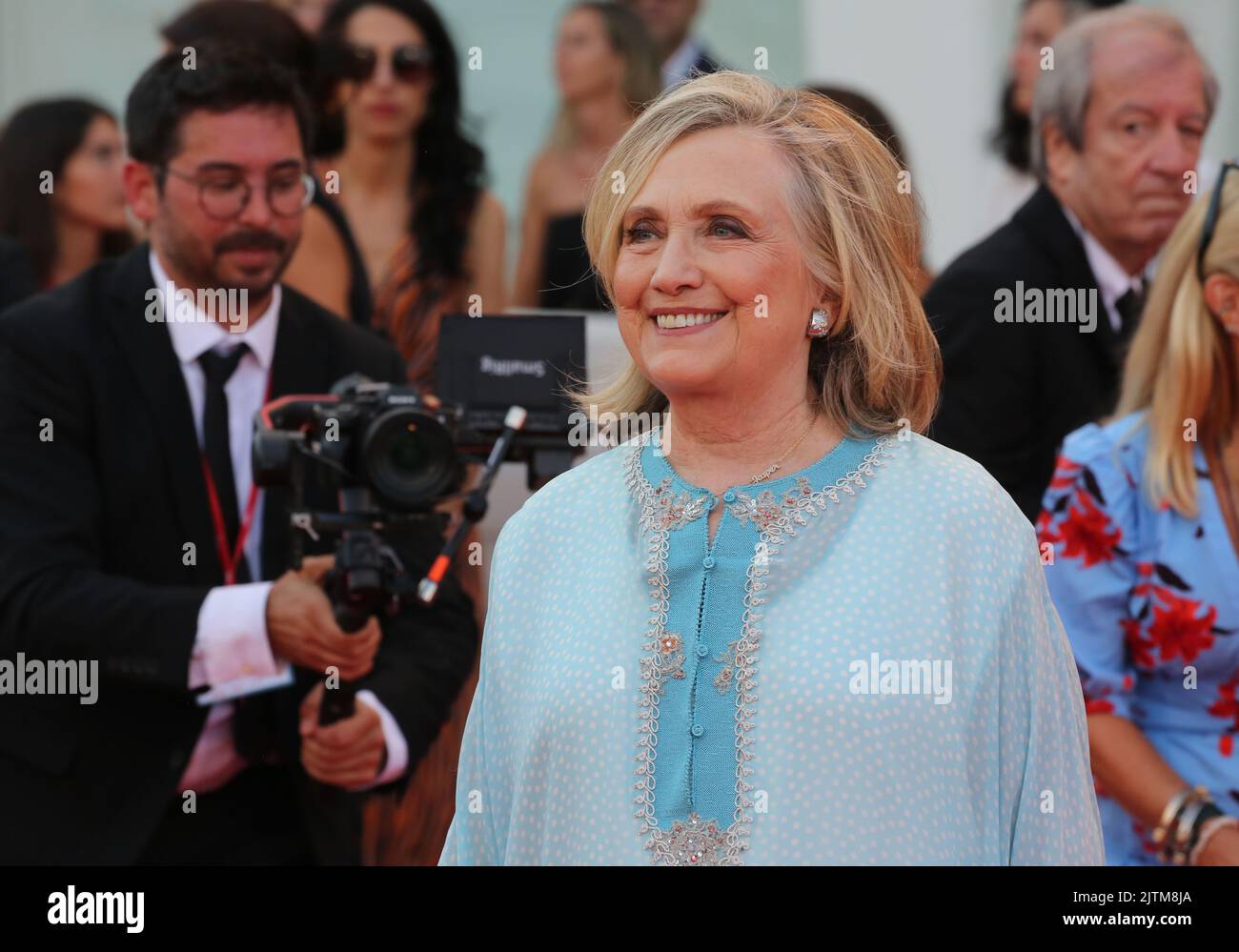 Venice, Italy, 31st August, 2022, Hillary Clinton at the Opening ...