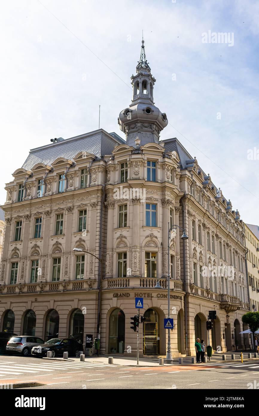 Historic building architecture in Bucharest, Romania, 2022 Stock Photo ...