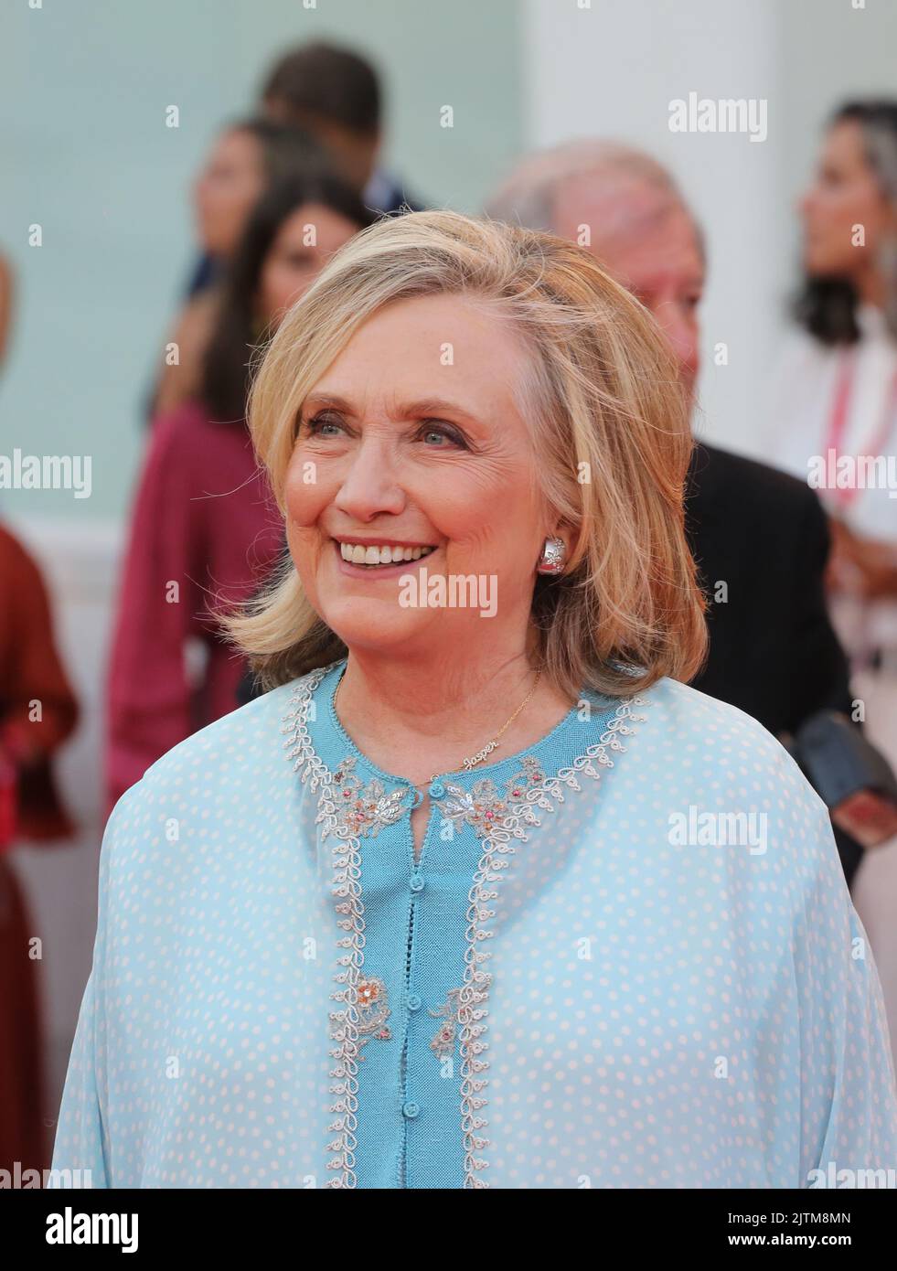 Venice, Italy, 31st August, 2022, Hillary Clinton at the Opening ...