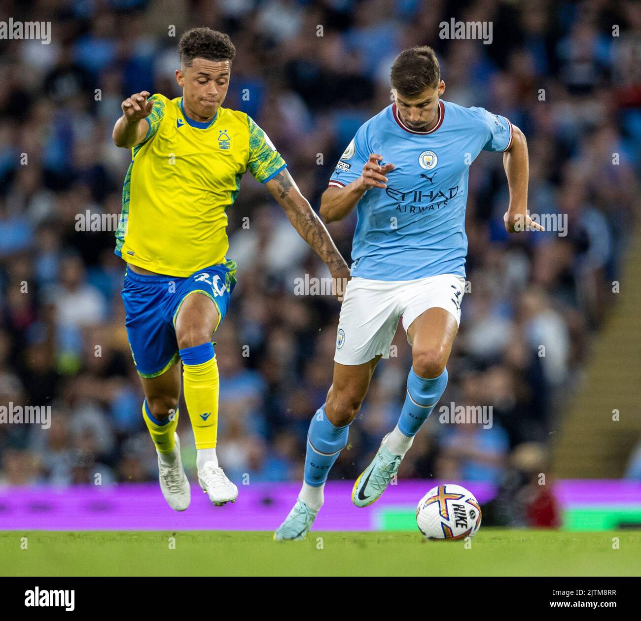 City Stadium, Manchester, UK. 31st Aug, 2022. Premier Leage football ...