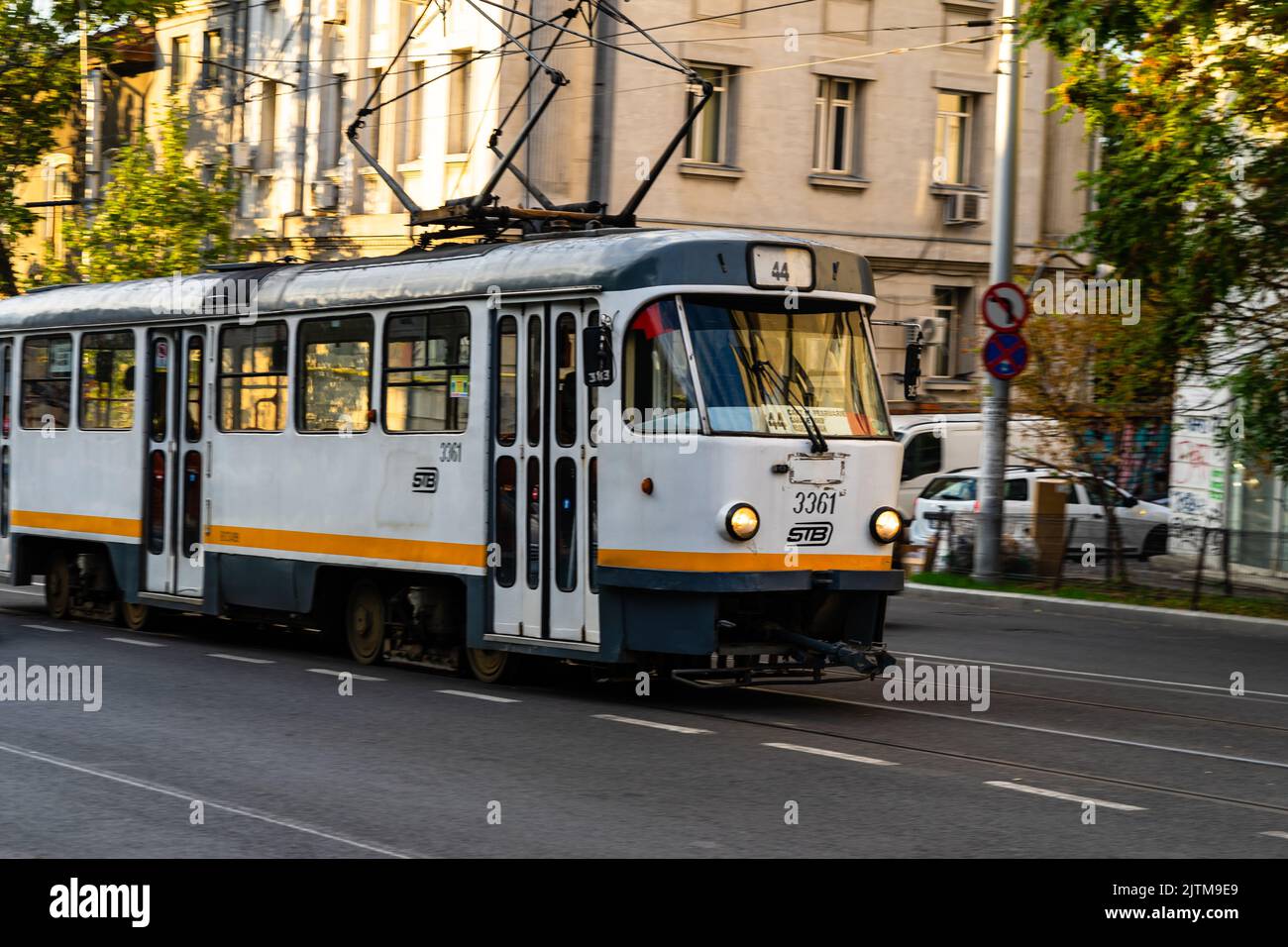 STB tram or tramvai in Bucharest, Romania, 2022 Stock Photo - Alamy