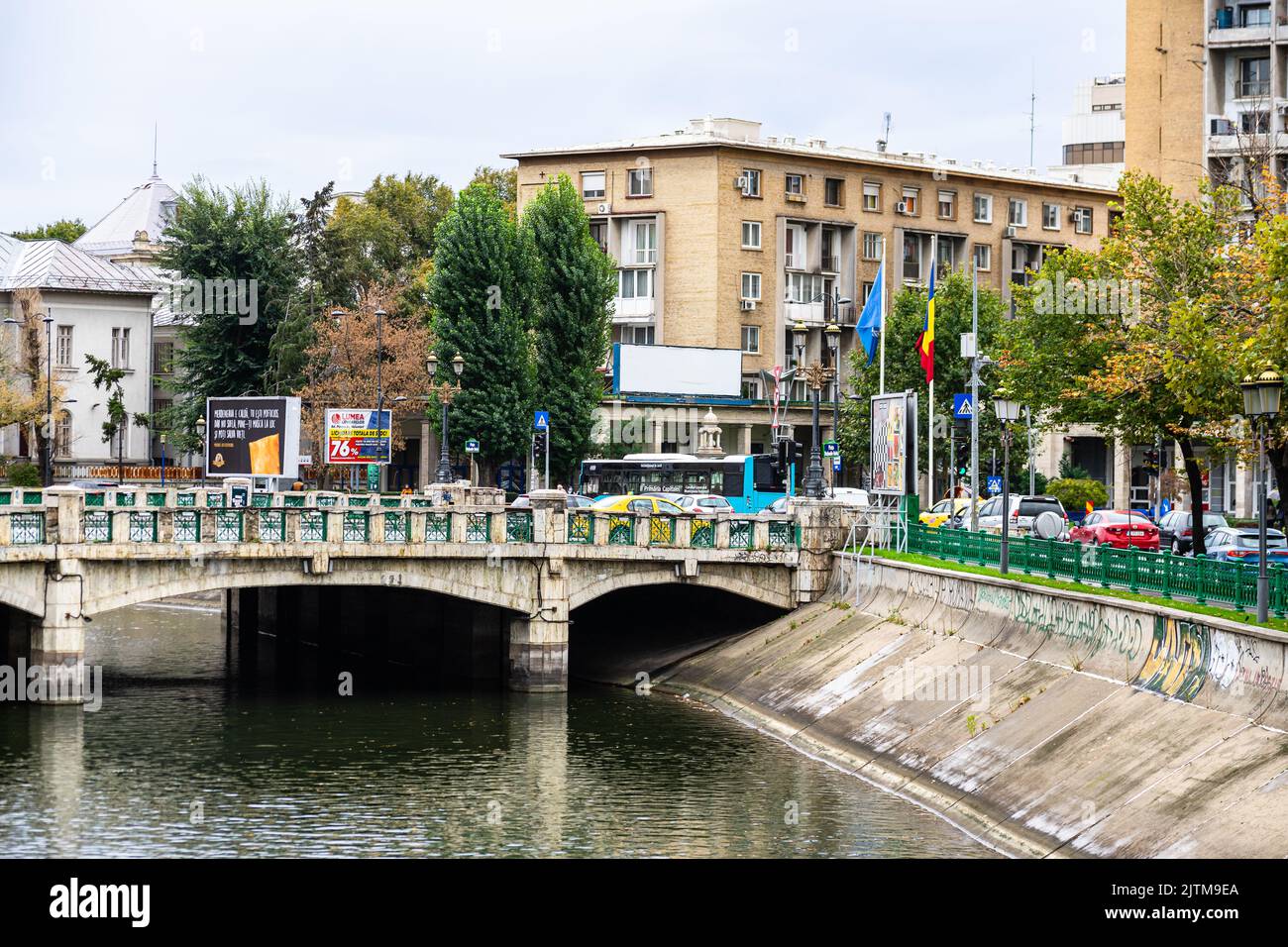 Historic building architecture in Bucharest, Romania, 2022 Stock Photo ...