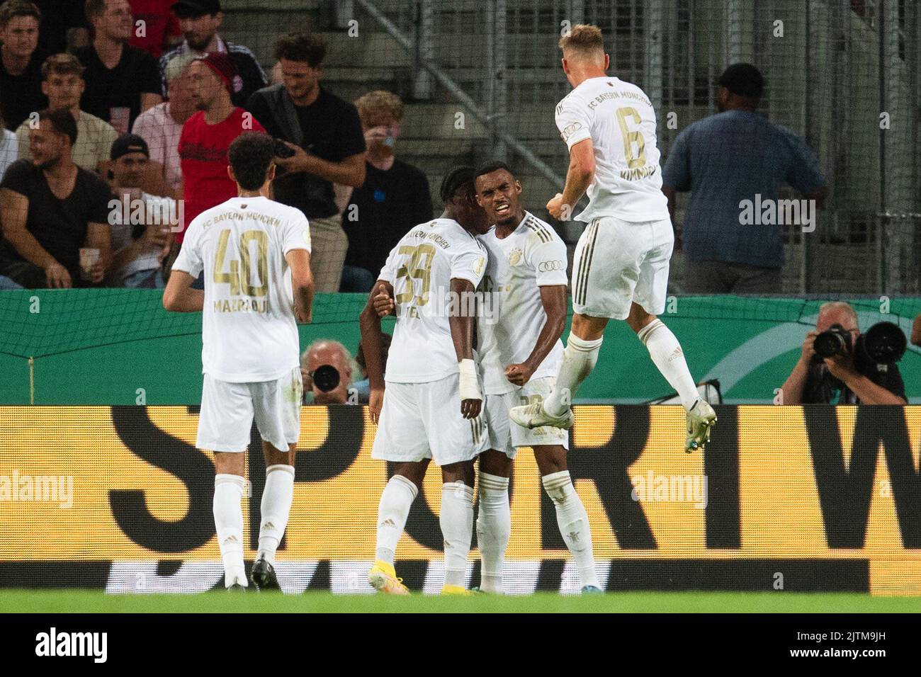 Cologne, Germany. 31st Aug, 2022. Soccer: DFB Cup, Viktoria Cologne ...