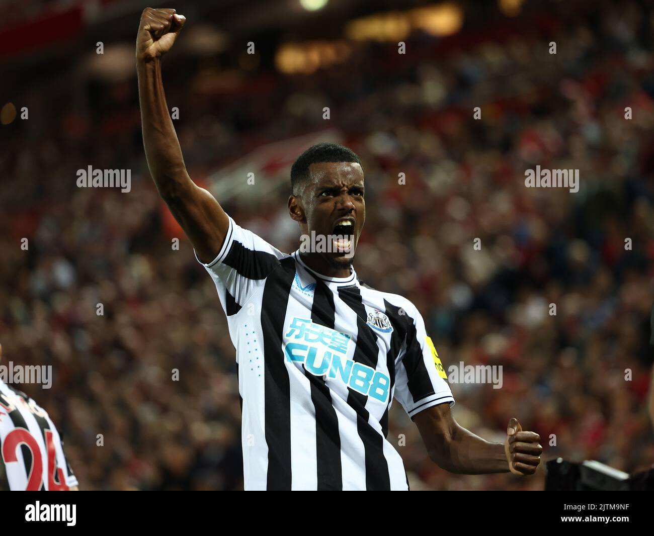 Alexander isak celebrates 2022 hi-res stock photography and images - Alamy