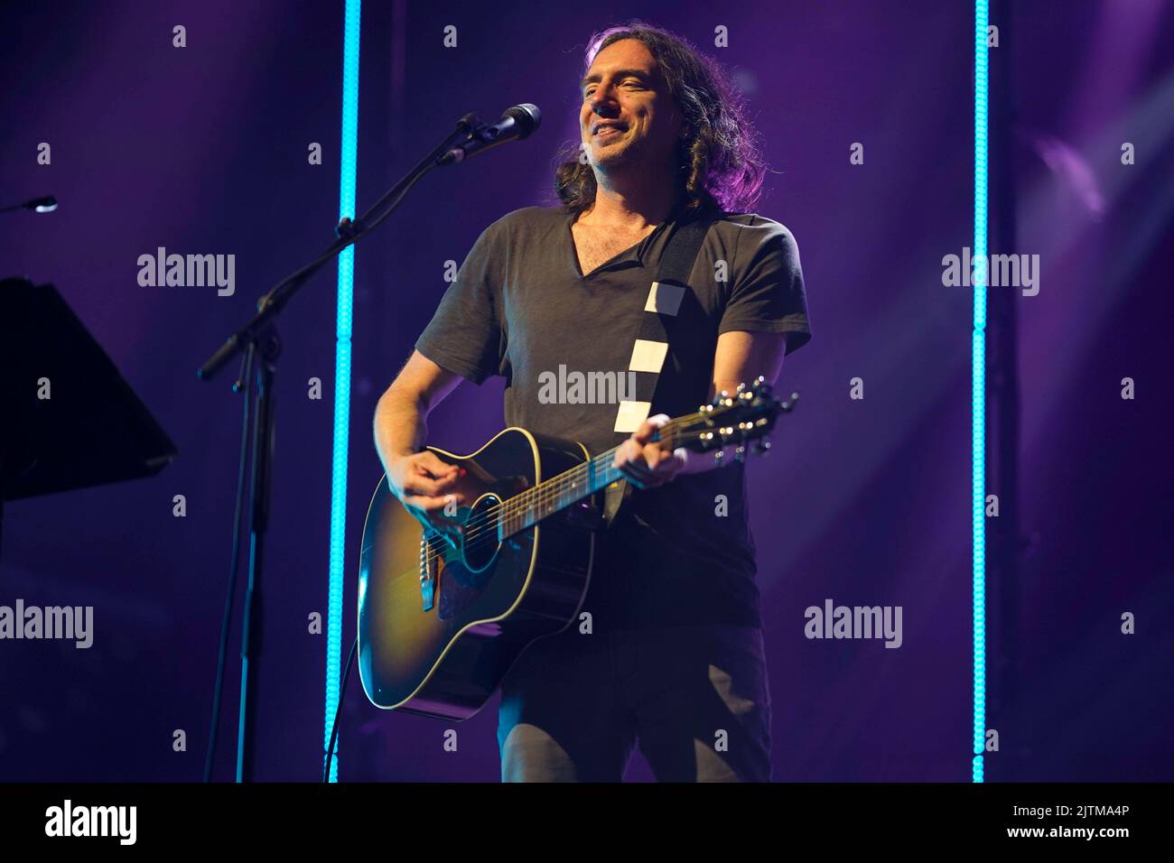 Snow Patrol performing at Bangor Marina to celebrate frontman Gary ...