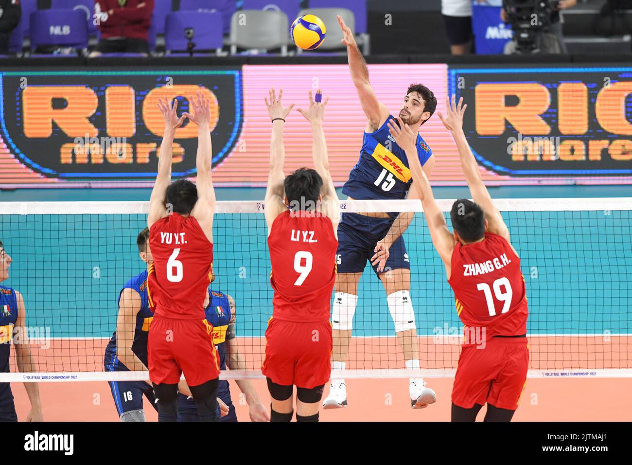 Daniele Lavia (Italy), Guanhua Zhang, Li Yongzhen, Yu Yuantai (China ...