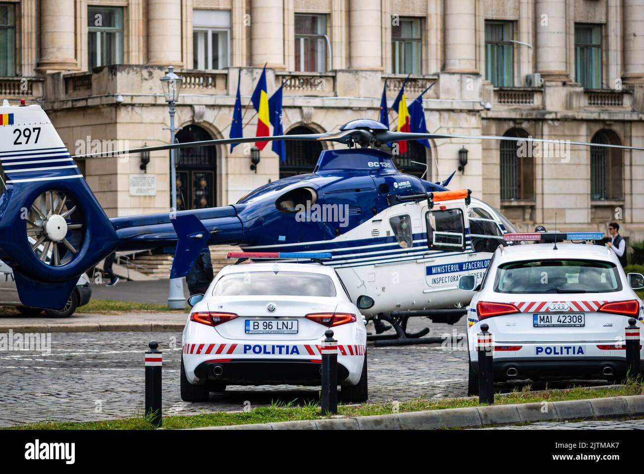 Romanian Police (Politia Romana) car show in Bucharest, Romania, 2022 ...
