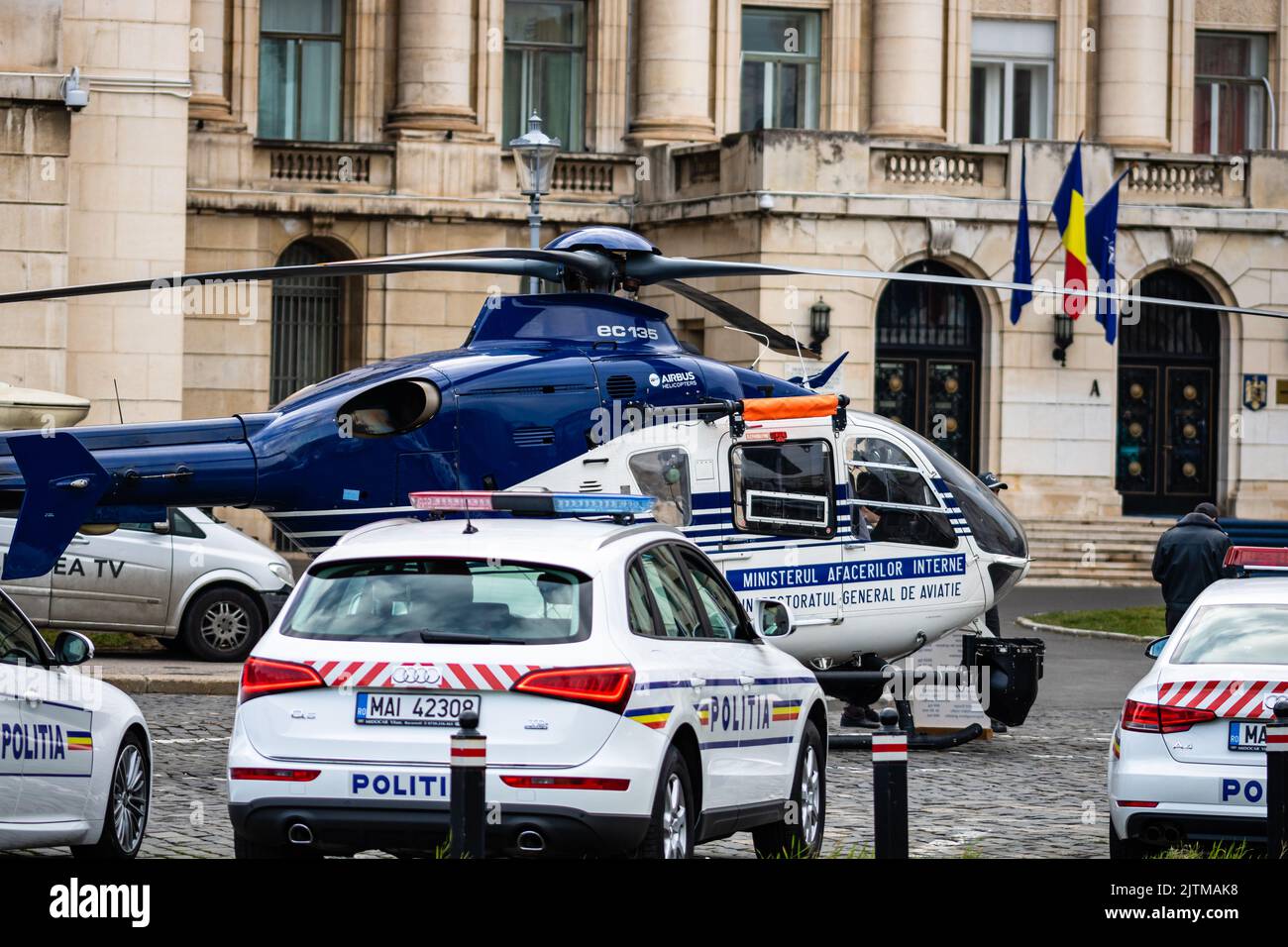 Romanian Police (Politia Romana) car show in Bucharest, Romania, 2022 ...