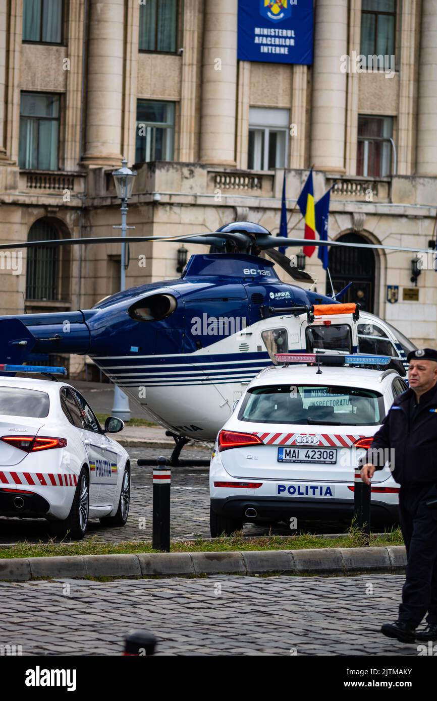 Romanian Police (Politia Romana) car show in Bucharest, Romania, 2022 ...