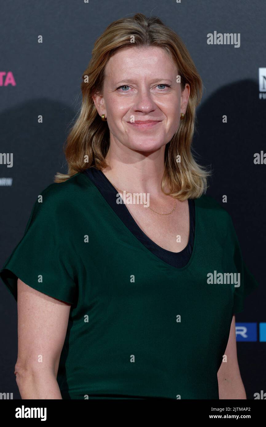 Cologne, Germany. 31st Aug, 2022. Actress Caroline Peters arrives for ...