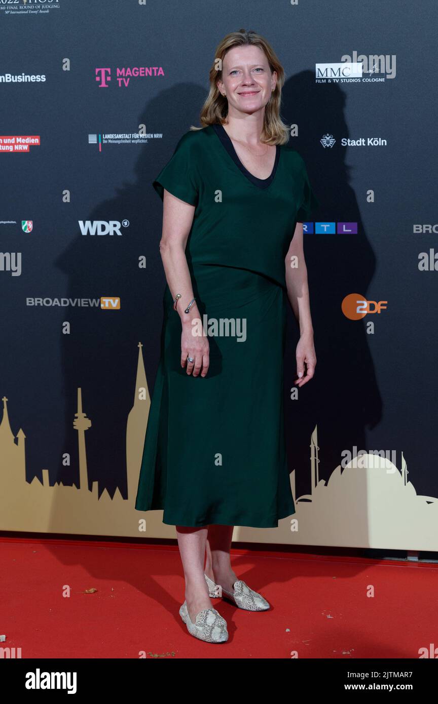 Cologne, Germany. 31st Aug, 2022. Actress Caroline Peters arrives for ...