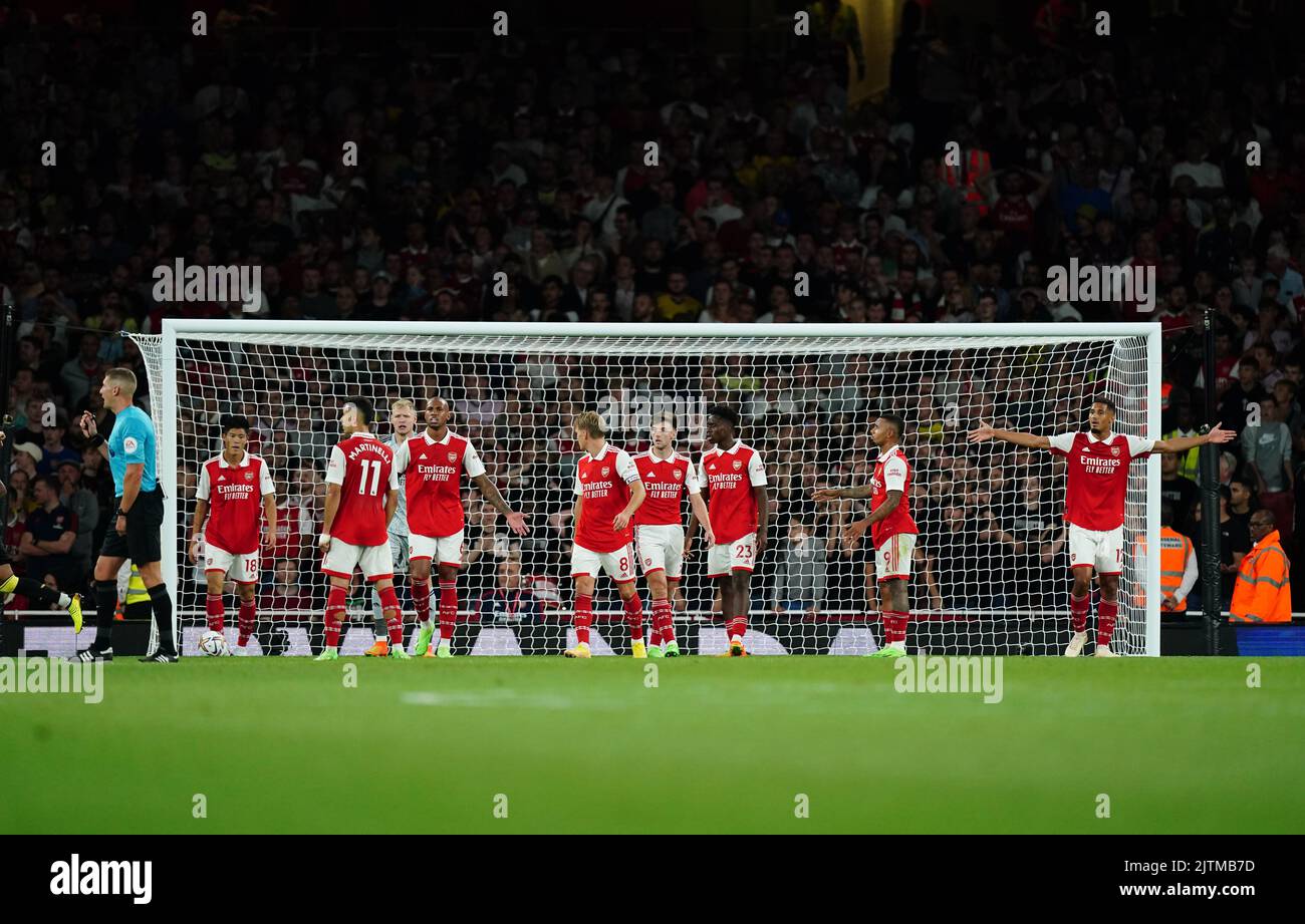 Arsenal emirates goal 2022 hi-res stock photography and images - Alamy