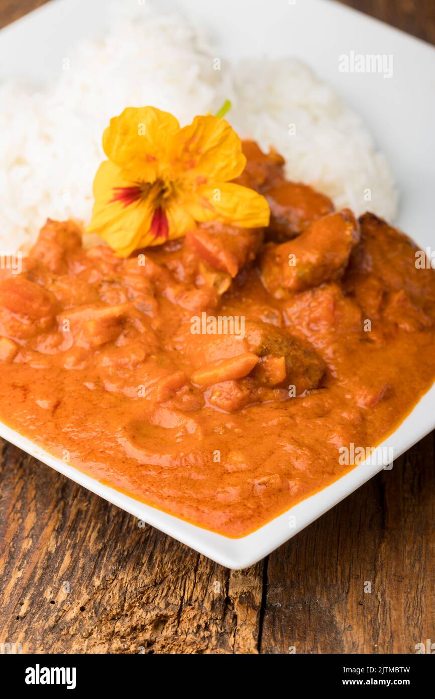 Chicken rice flower hi-res stock photography and images - Alamy