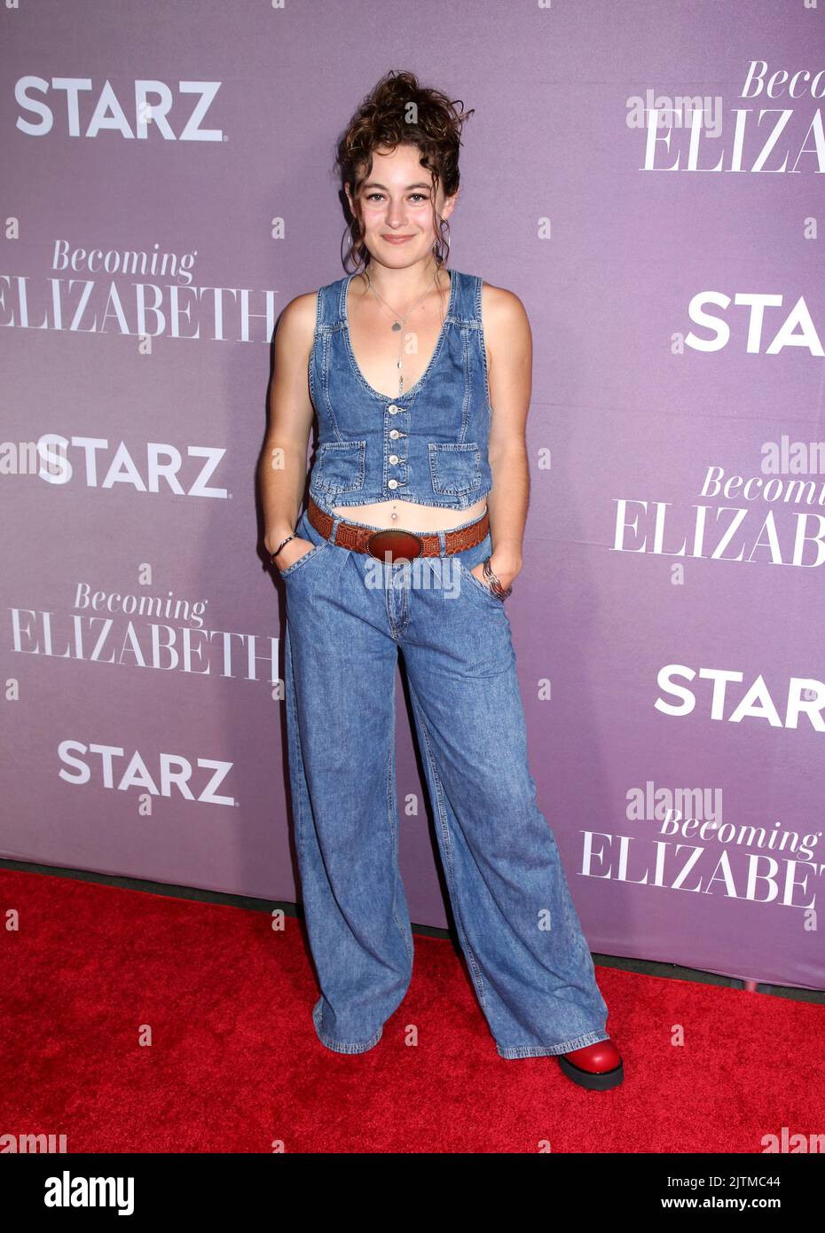 Ruby Ashbourne attending the 'Becoming Elizabeth' New York Premiere ...
