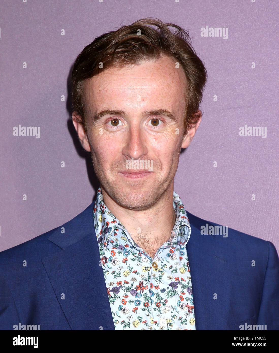 John Heffernan attending the 'Becoming Elizabeth' New York Premiere ...