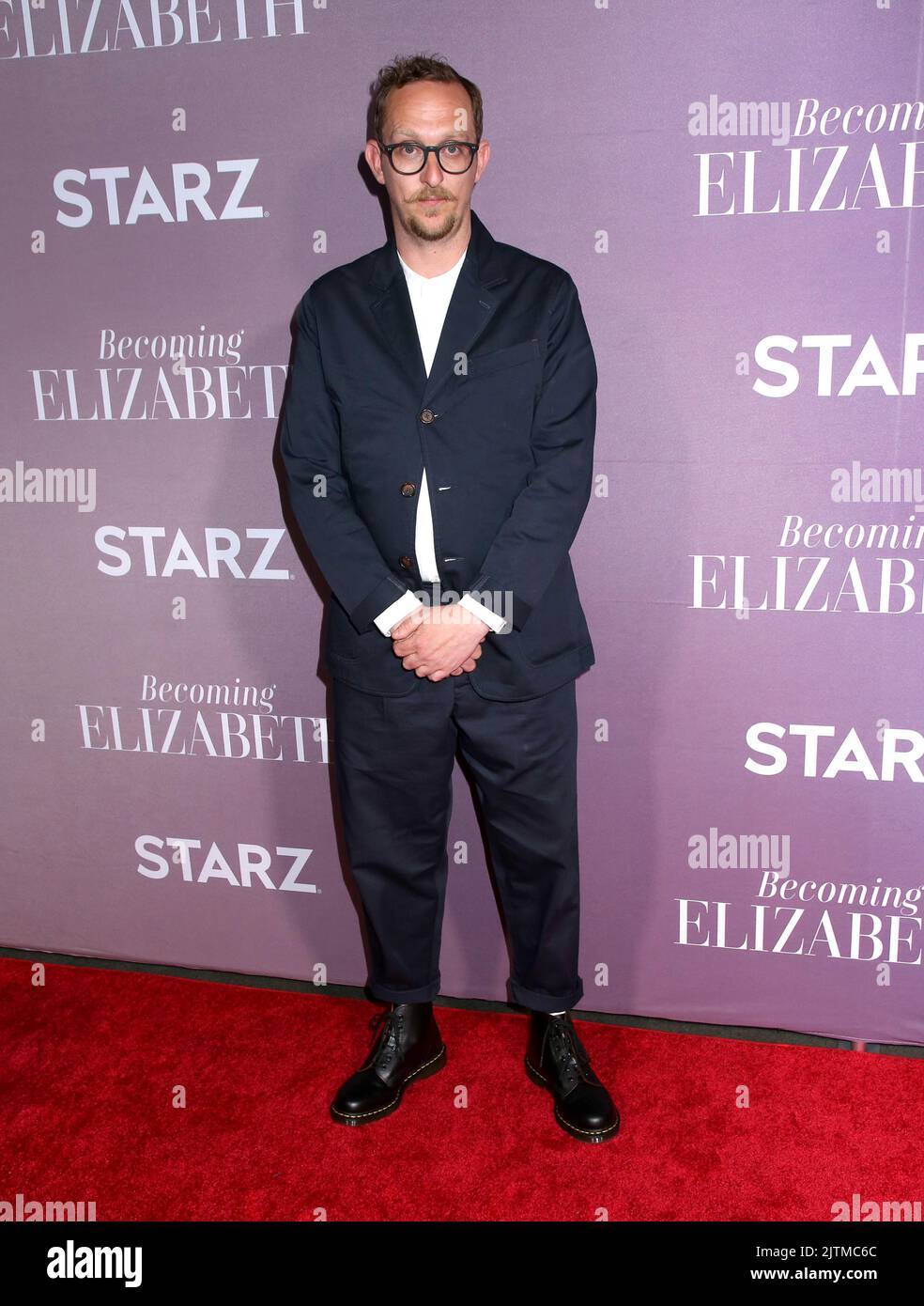 Leo Bill attending the 'Becoming Elizabeth' New York Premiere held at ...