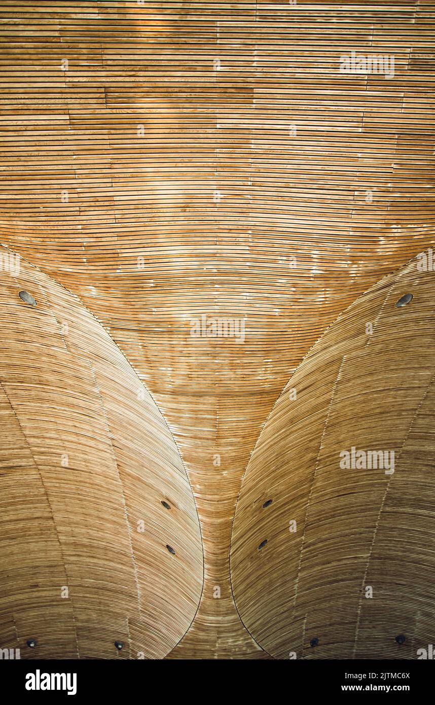 The Senedd in Cardiff Bay, Shot on August 12th 2022 Stock Photo - Alamy