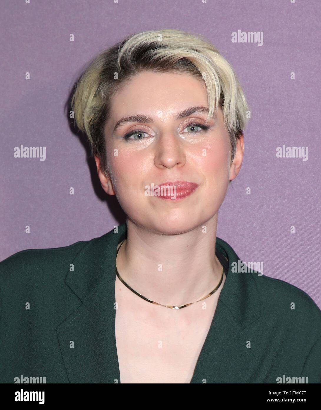 Anya Reiss attending the 'Becoming Elizabeth' New York Premiere held at The Plaza Hotel on June ...