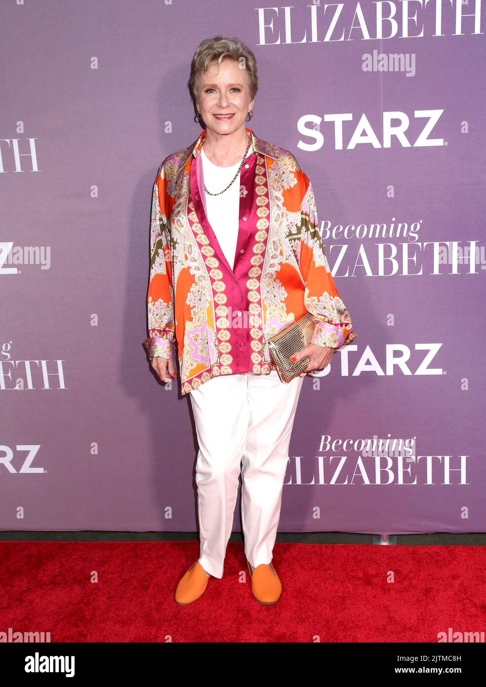 Eve Plumb attending the 'Becoming Elizabeth' New York Premiere held at ...