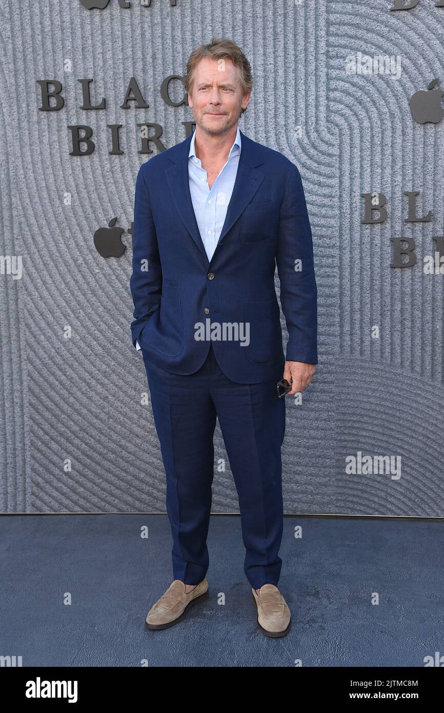 Greg Kinear arriving to Apple's "Black Bird" series premiere event held ...