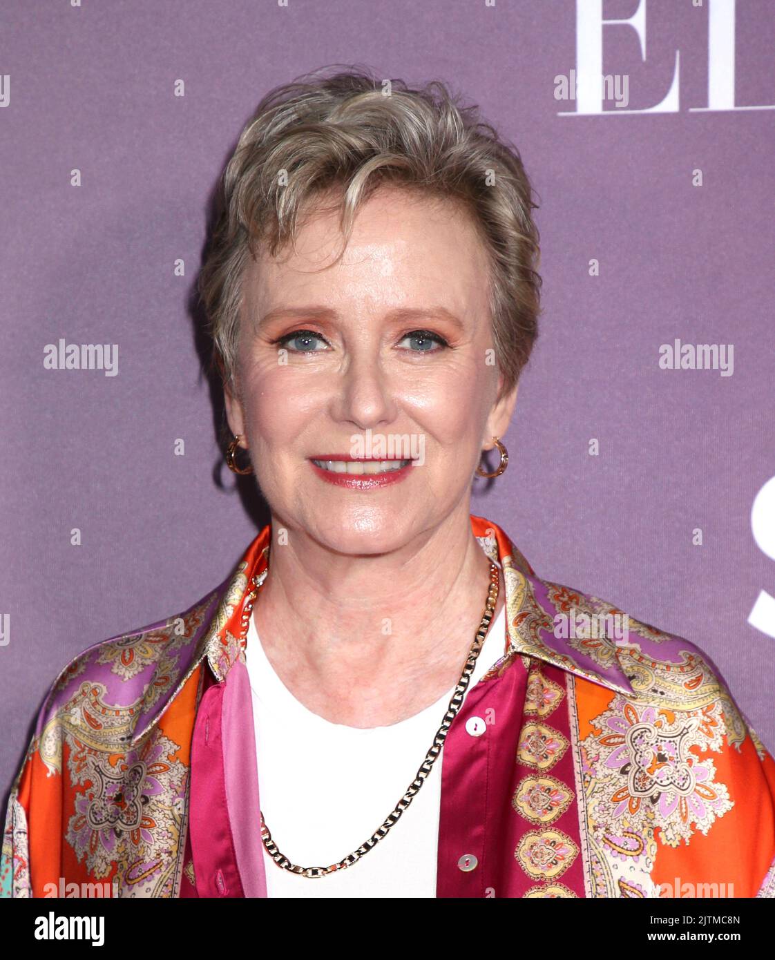 Eve Plumb attending the 'Becoming Elizabeth' New York Premiere held at ...