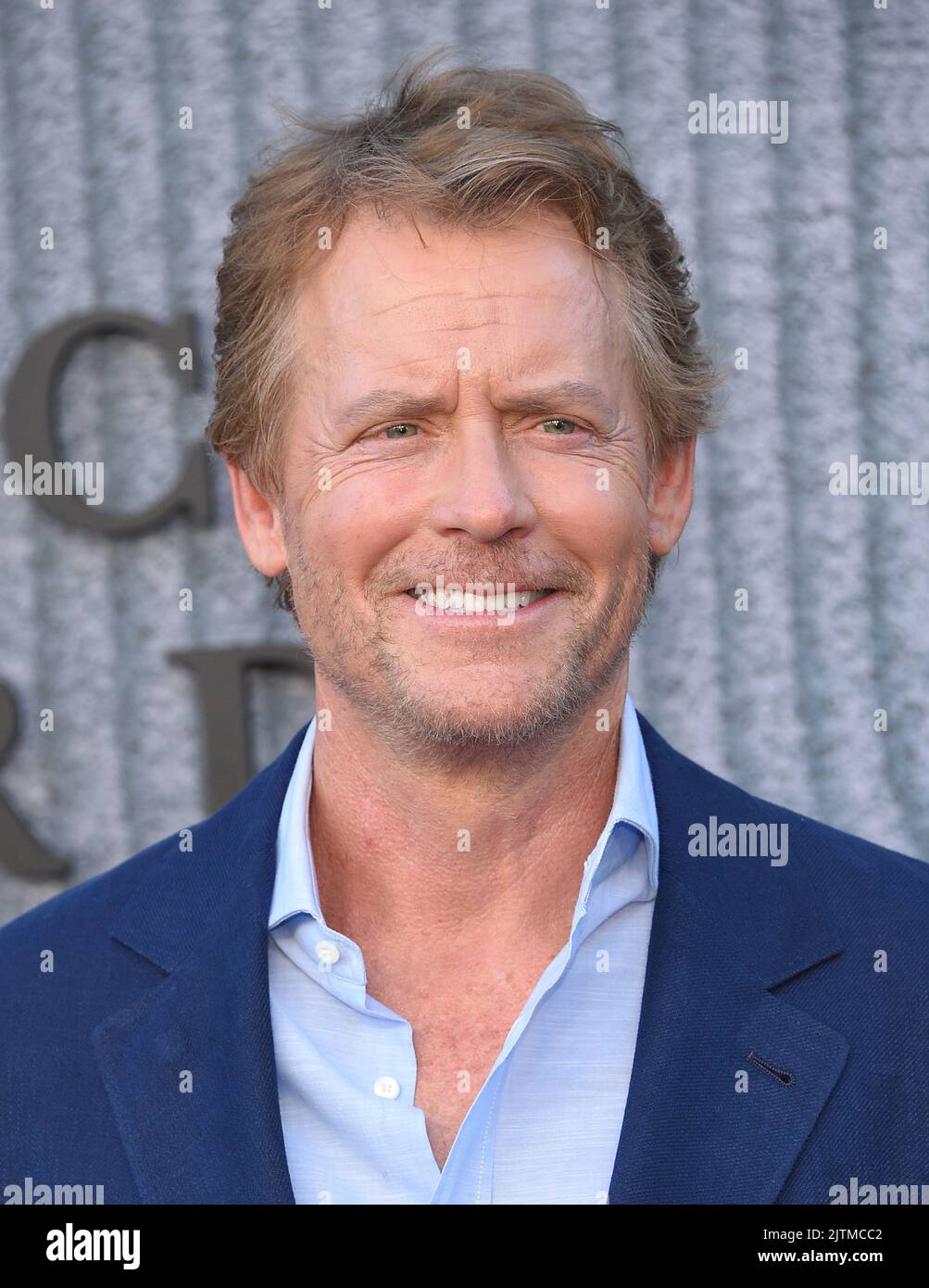 Greg Kinnear arriving to Apple's "Black Bird" series premiere event ...