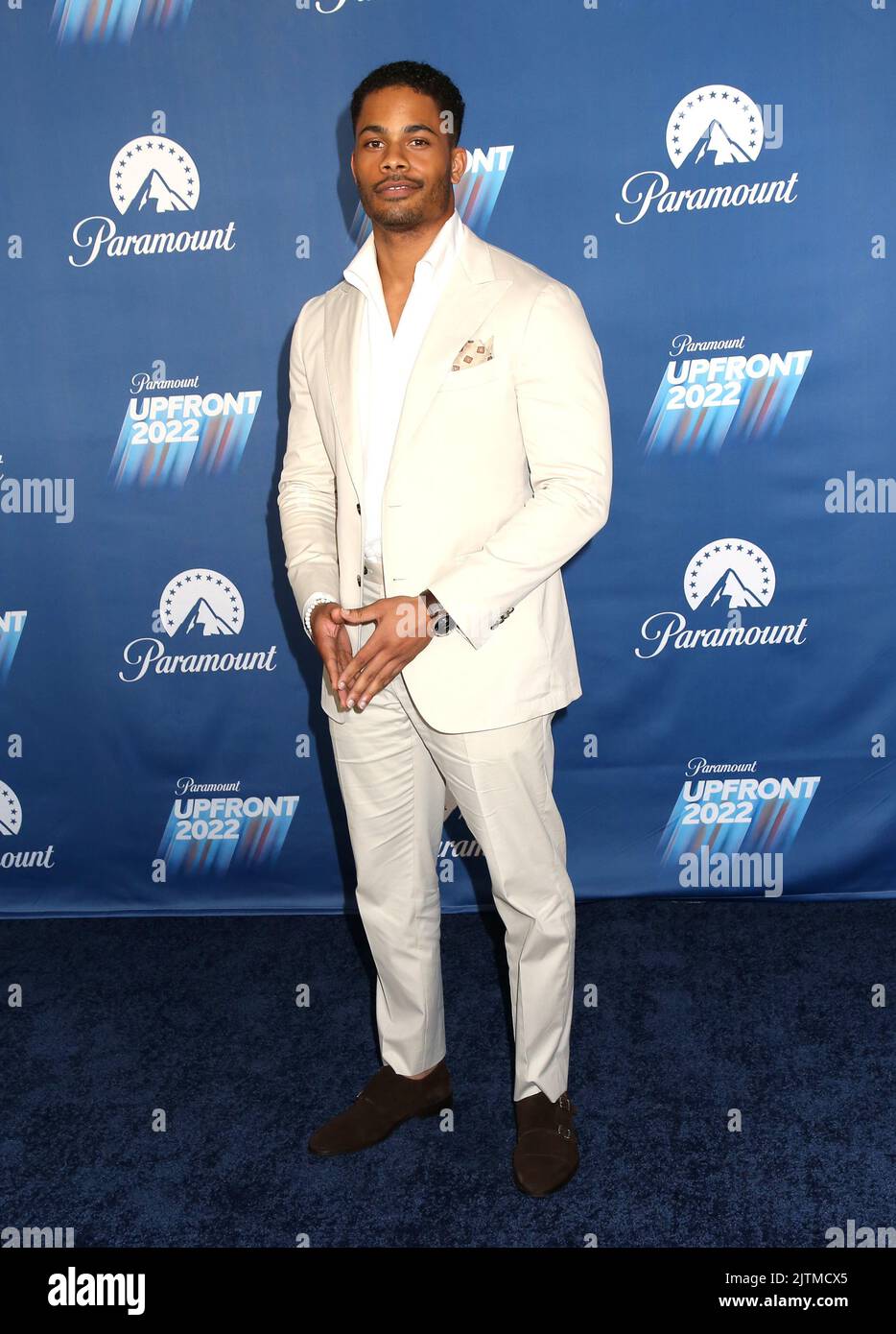 Jordan Calloway attending the Paramount Upfront 2022 Post Party held at ...