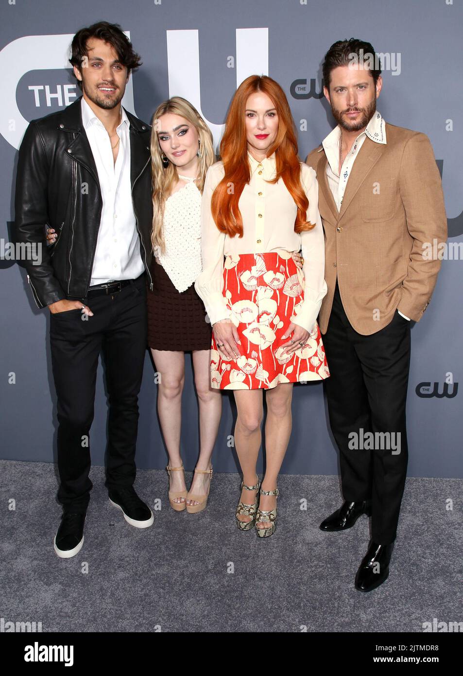 Drake Rodger, Meg Donnelly, Danneel Ackles and Jensen Ackles attending ...