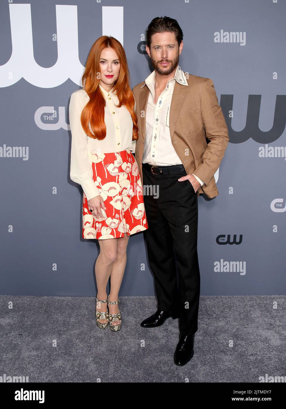 Danneel Ackles and Jensen Ackles attending the CW Network 2022 Upfront ...
