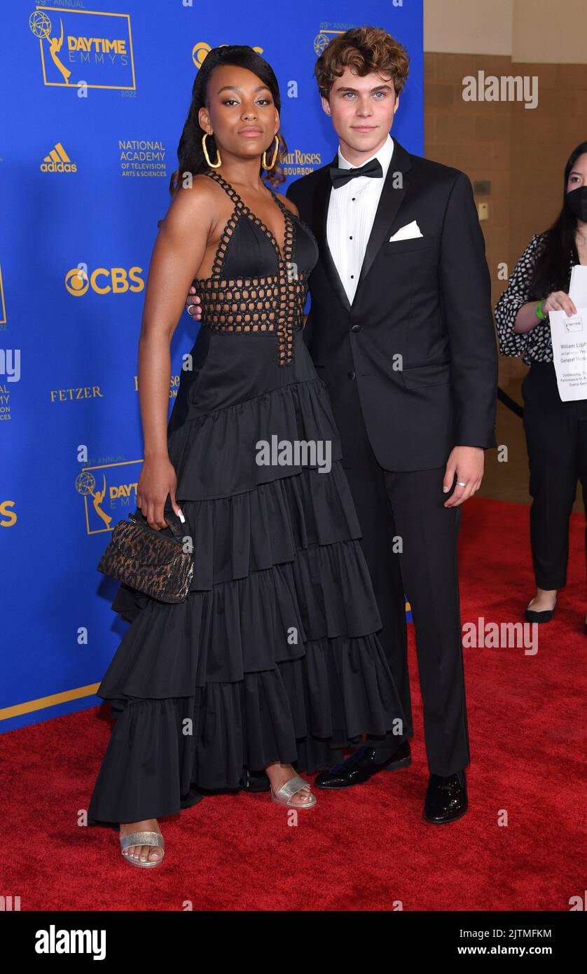 Sydney Mikayla and William Lipton arriving at the 49th Annual Daytime ...