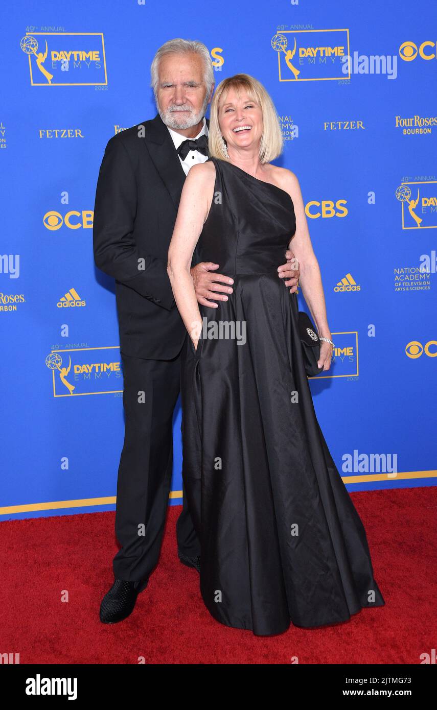 John McCook and Laurette Spang-McCook arriving at the 49th Annual ...