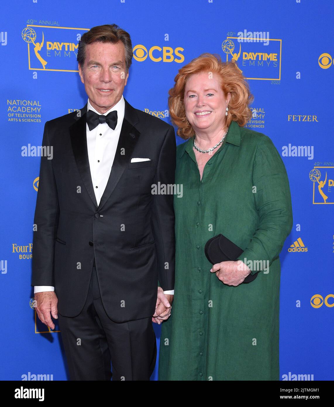 Peter Bergman and Mariellen Bergman arriving at the 49th Annual Daytime ...