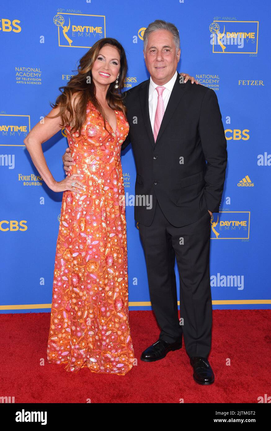 Lisa Guerrero and Jim Moret arriving at the 49th Annual Daytime Emmy ...