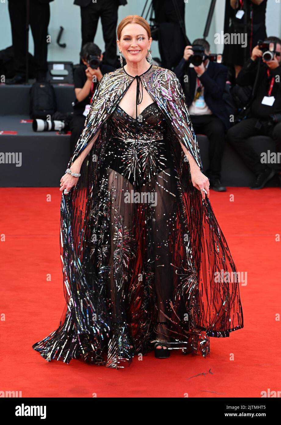 Venice, Italy. 31st Aug, 2022. American acress Julianne Moore attends ...
