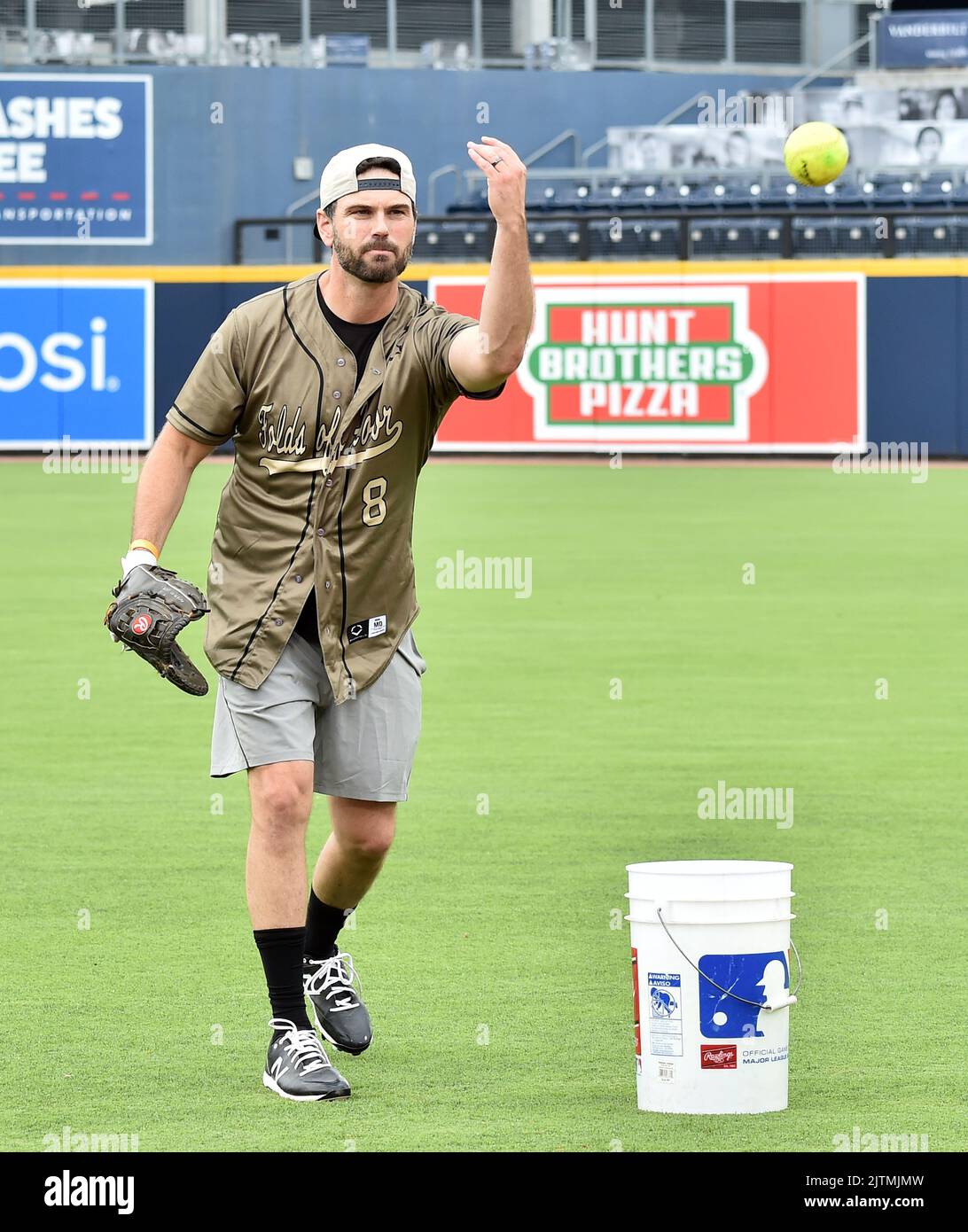 Chuck Wicks at the 2nd annual Folds of Honor Rock n Jock game held at ...
