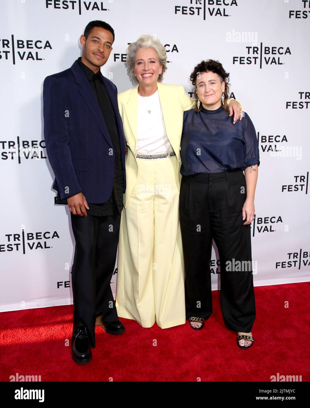 Daryl McCormack, Emma Thompson and Sophie Hyde attending the Tribeca ...