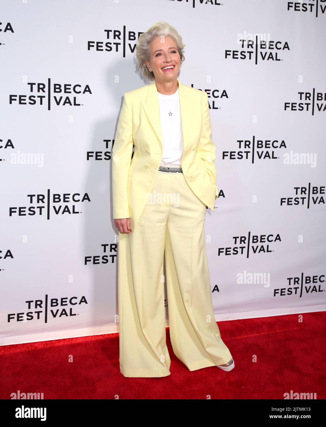 Emma Thompson attending the Tribeca Film Festival - 'Good Luck to You ...