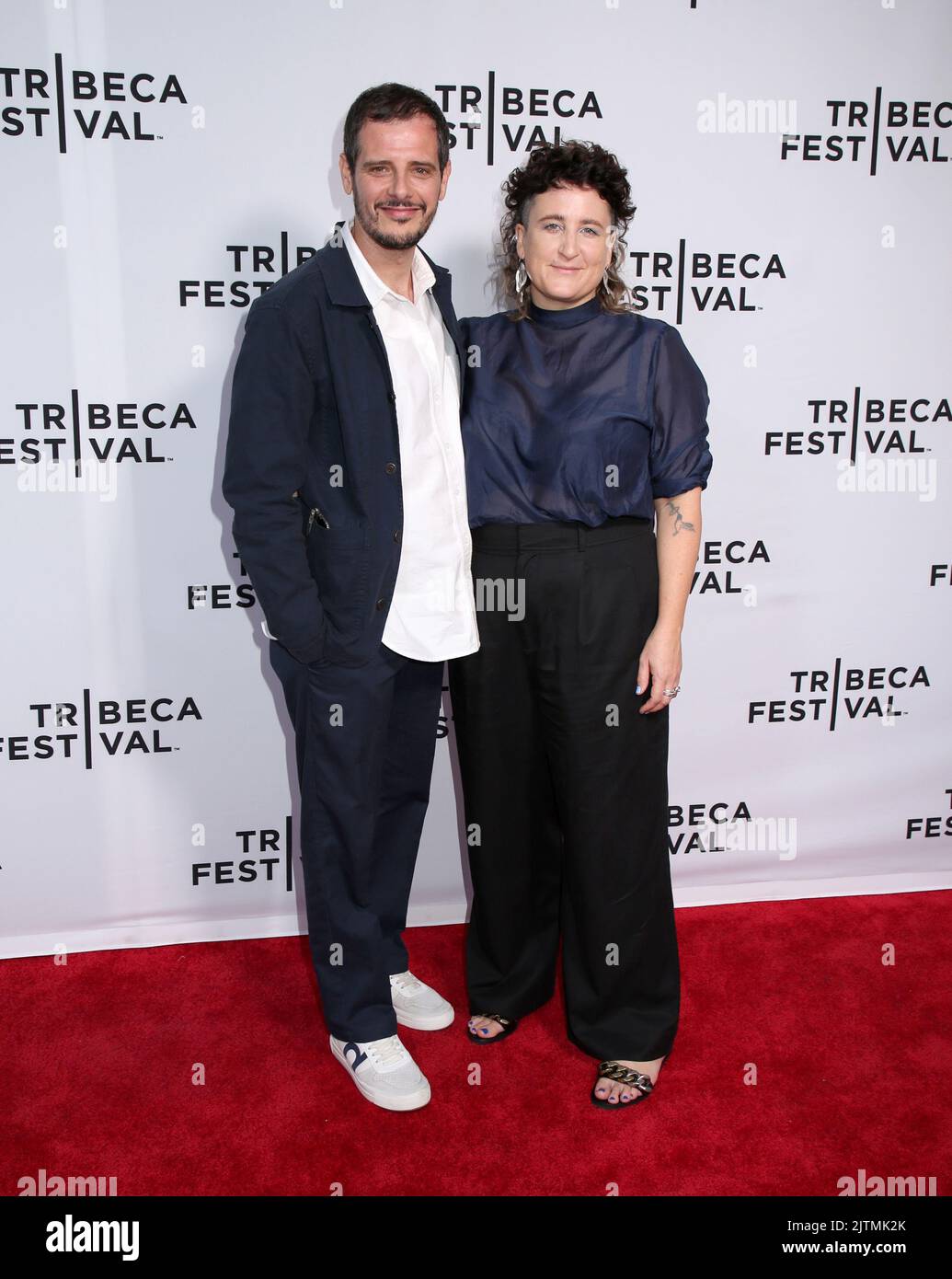 Bryan Mason and Sophie Hyde attending the Tribeca Film Festival - 'Good ...