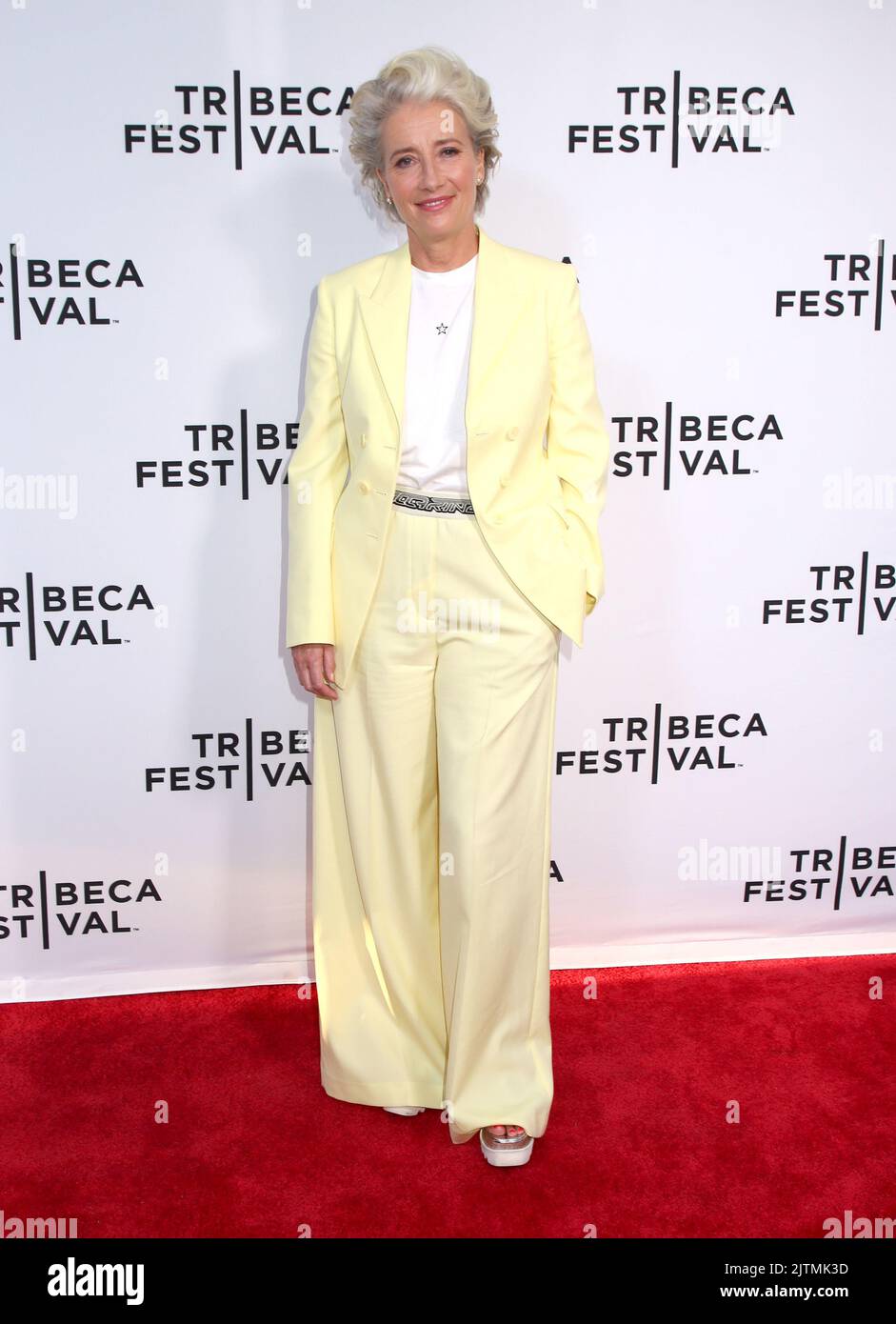 Emma Thompson attending the Tribeca Film Festival - 'Good Luck to You ...