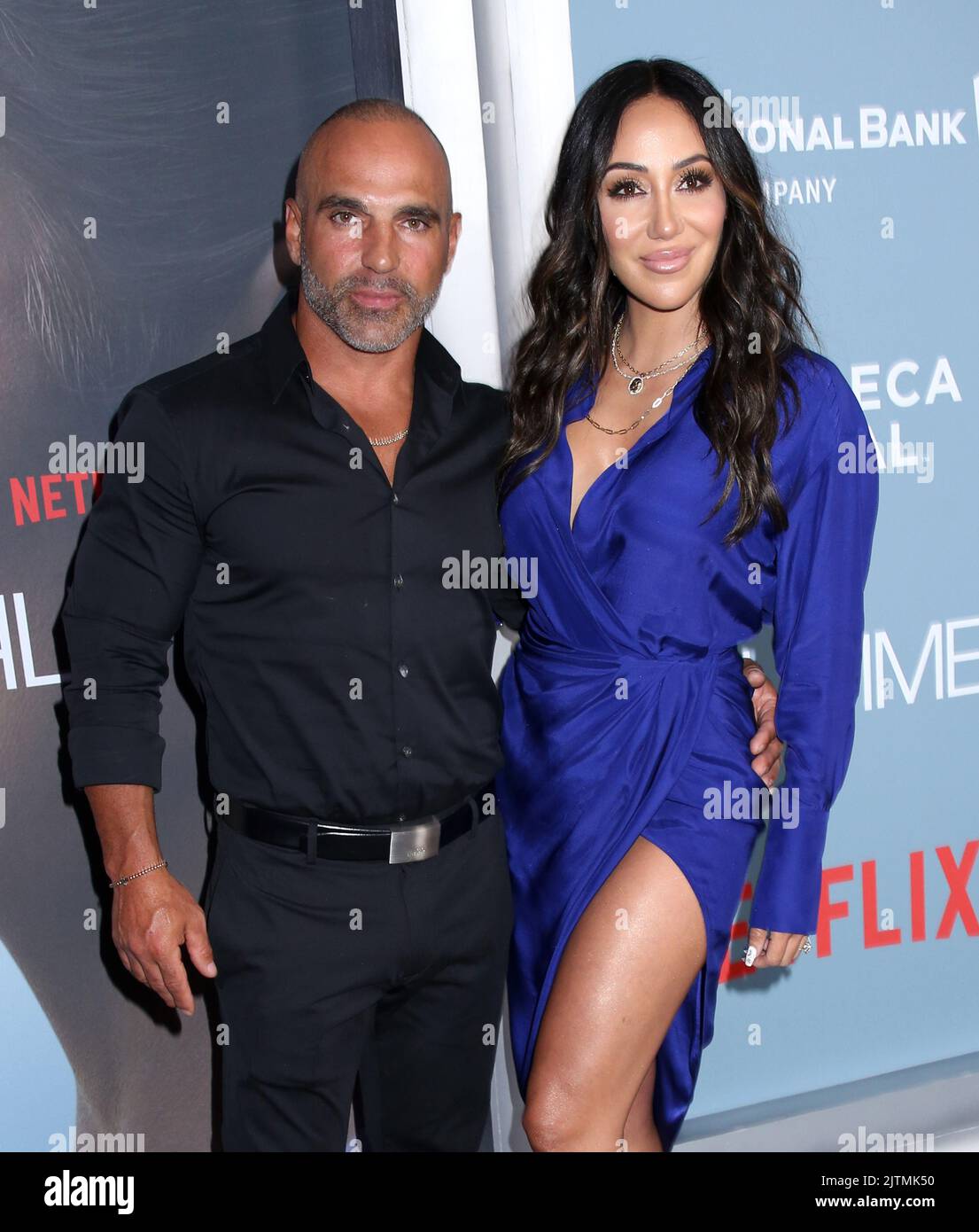Joe Gorga and Melissa Gorga attending the Tribeca Film Festival Opening ...