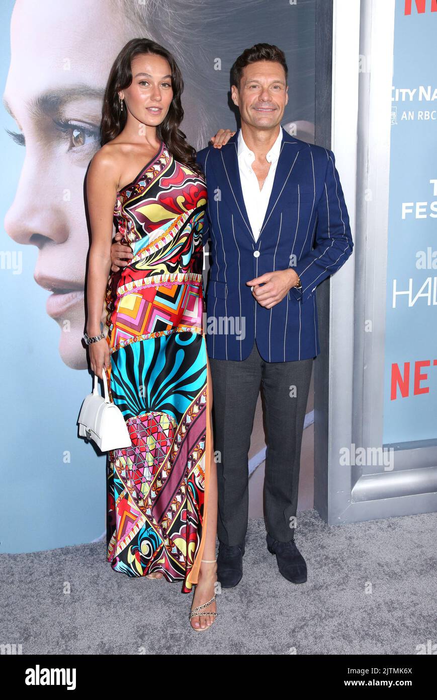 Aubrey Paige and Ryan Seacrest attending the Tribeca Film Festival ...